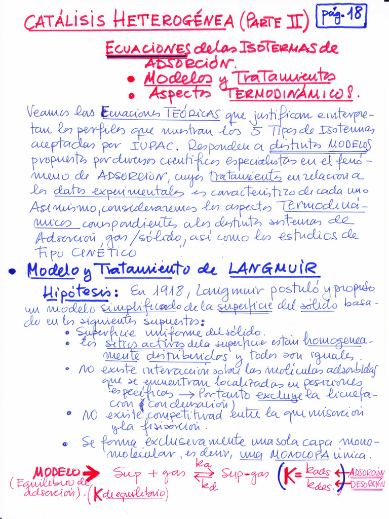 Tema 4 - Catalisis Heterogenea (Parte Ii) | PDF