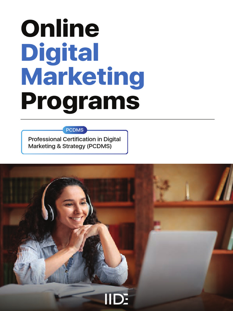 PCDMS Brochure | PDF | Digital Marketing | Artificial Intelligence