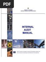 Internal Audit Manual Example 2024 | PDF | Internal Audit | Audit