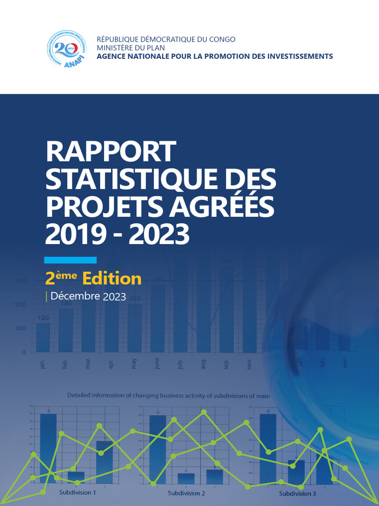 Rapport Statistique Des Projets Agrees 2019 - 2023 | PDF