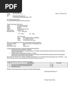 Contoh Surat Tanggapan SPHP | PDF