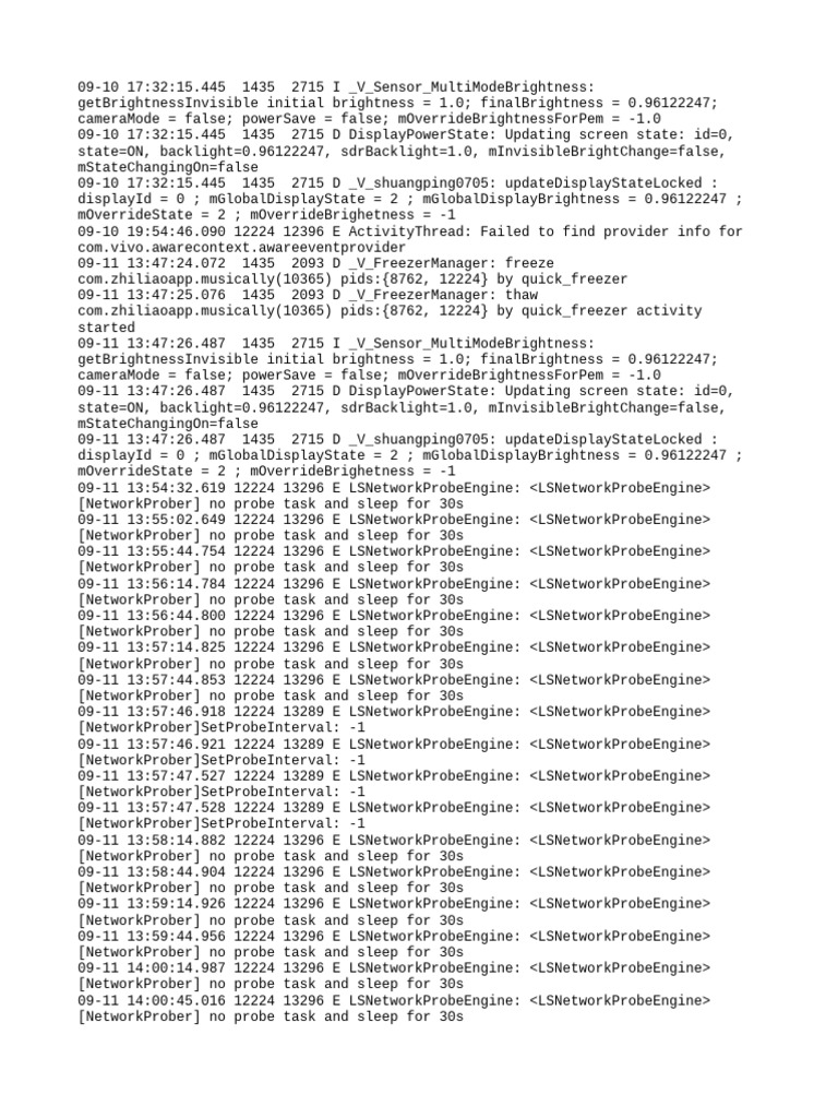 Log | PDF | Java (Programming Language) | Computer Science