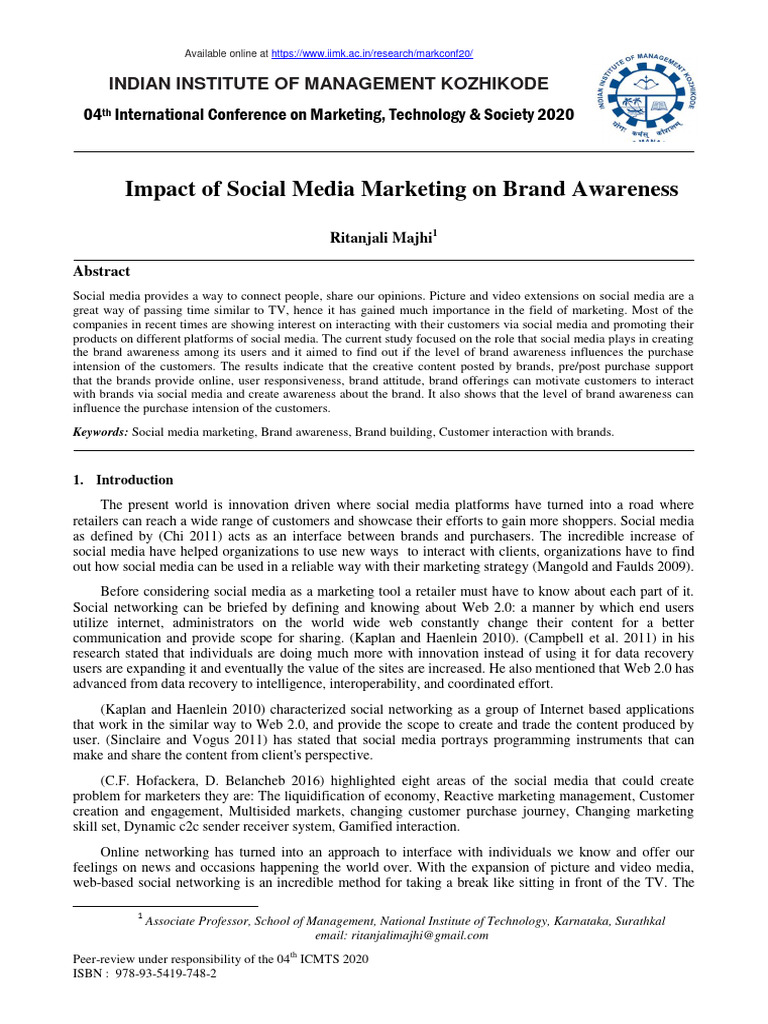 PROJECT MBAA | PDF | Popular Culture & Media Studies | Social Media