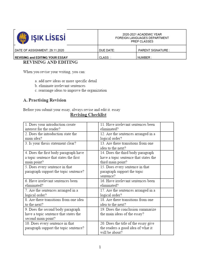 Essay Writing Editing | PDF | Comma | Essays