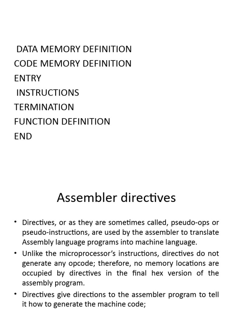 DCD, LDR | PDF | Random Access Memory | Assembly Language