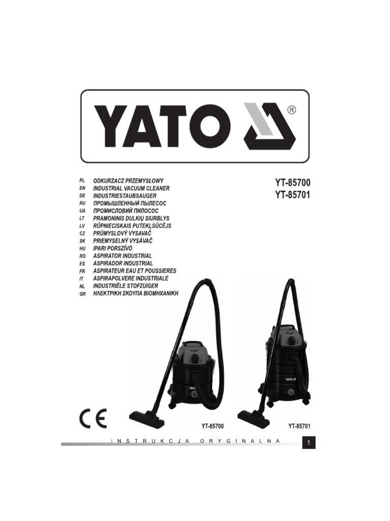 Manual Yato Yt-85700 - Yt-85701 | PDF