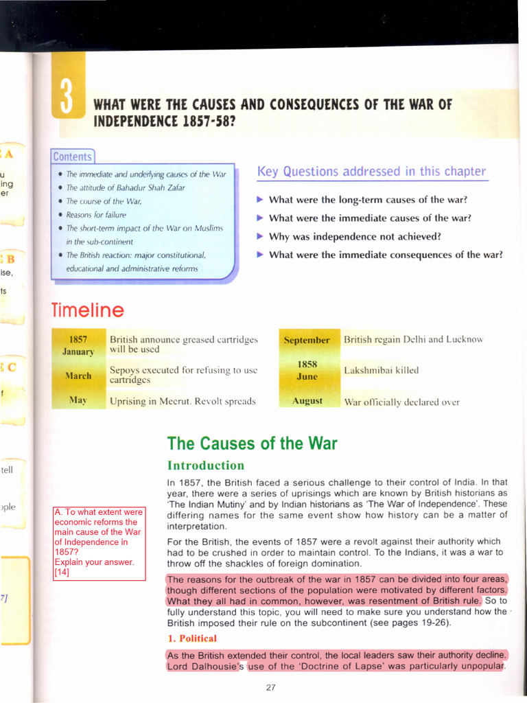 Chp. 03 History | PDF | British Raj | Indian Rebellion Of 1857