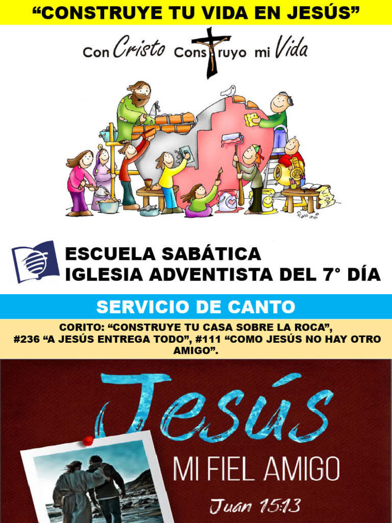 Escuela Sabatica Pdf Jesús Oración