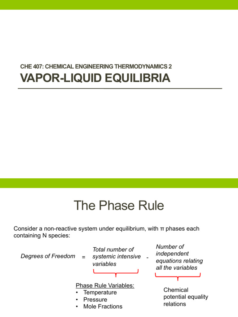Vle 1 | PDF | Physics | Physical Chemistry