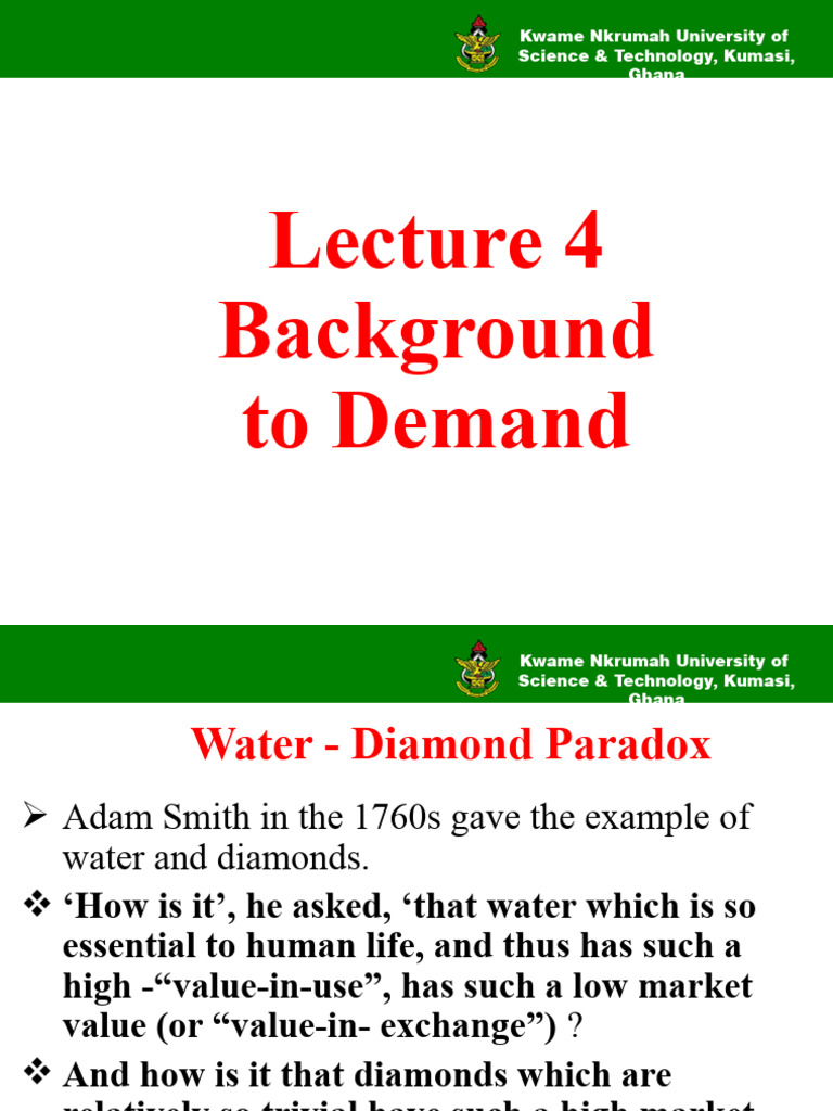 Lecture 4 Utility | PDF | Utility | Economic Surplus