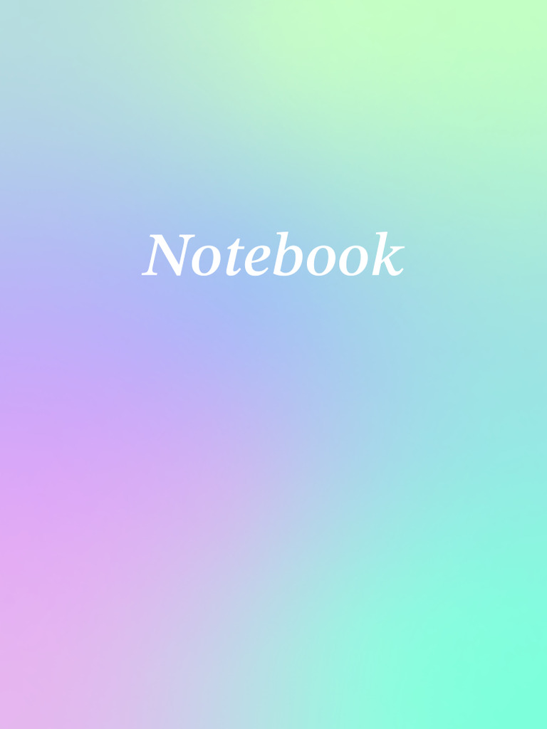 Digital Notebook | PDF