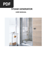 Steam Room Construction Guide | PDF | Building Insulation | Duct (Flow)