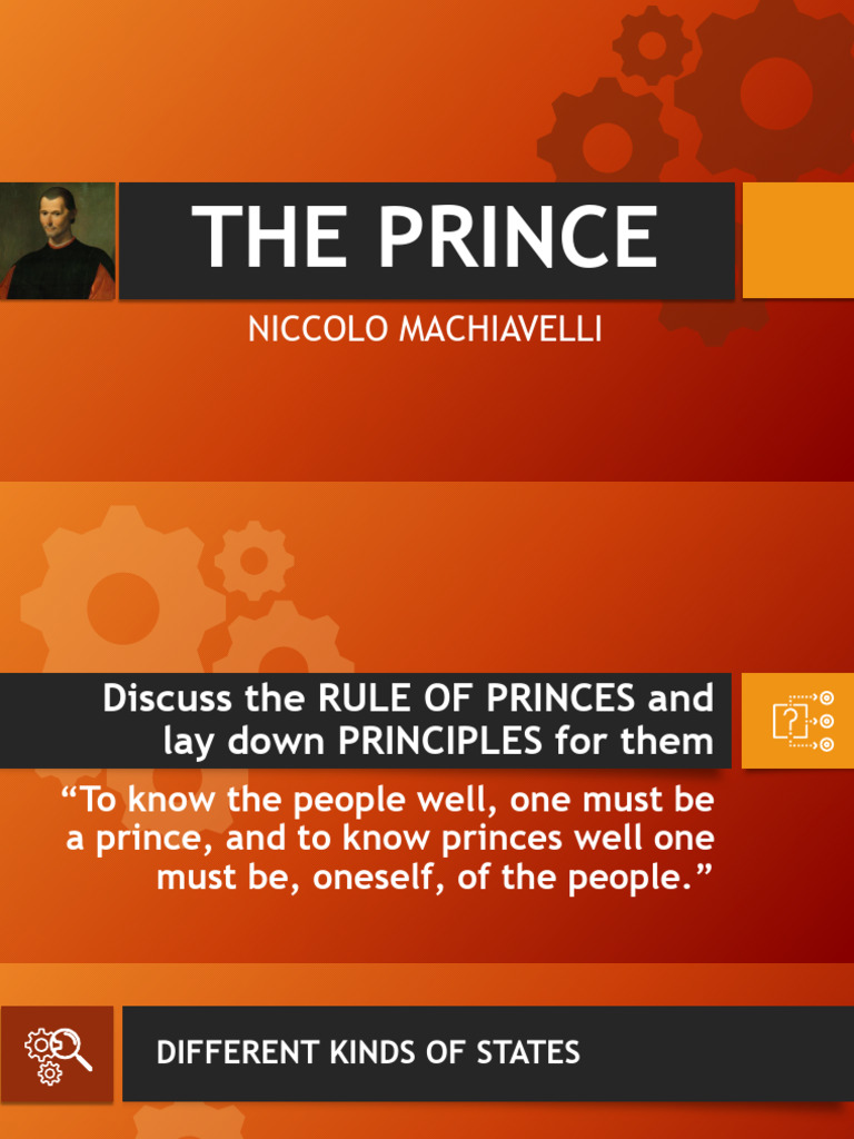 Machiavelli's Principles for Rulers | PDF | The Prince