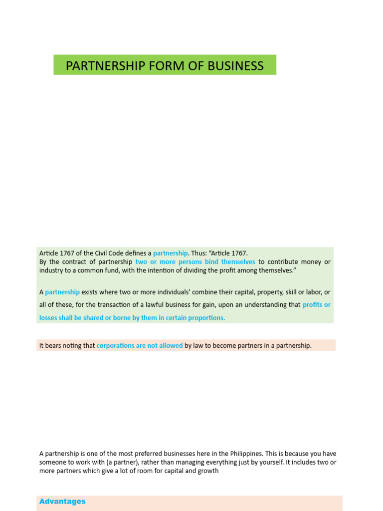 Module 5 Partnership | PDF