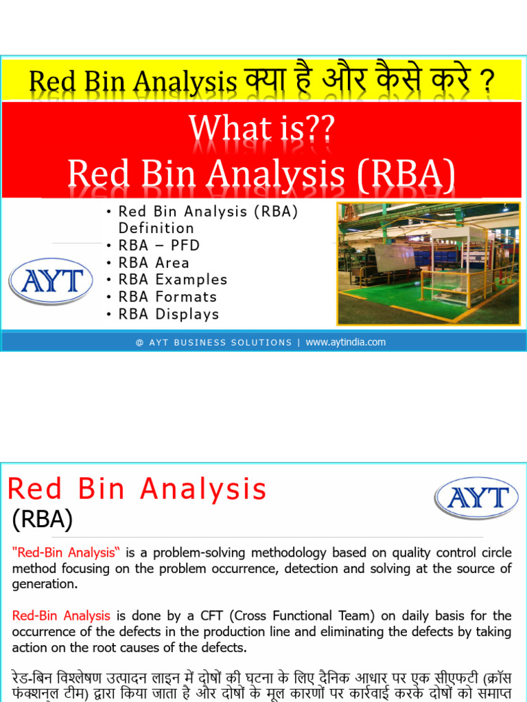 Red Bin Analysis PDF Notes - 10020477 - 2023 - 10 - 13 - 09 - 28 | PDF ...