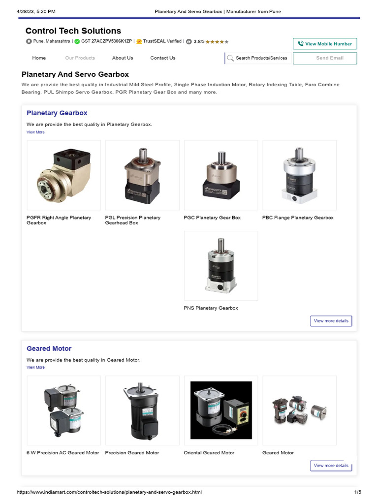 Motor Gearboxes | PDF | Gear | Tools