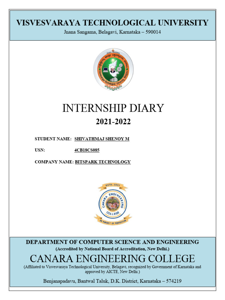 Internship Diary-2022 | Download Free PDF | Html Element | Php