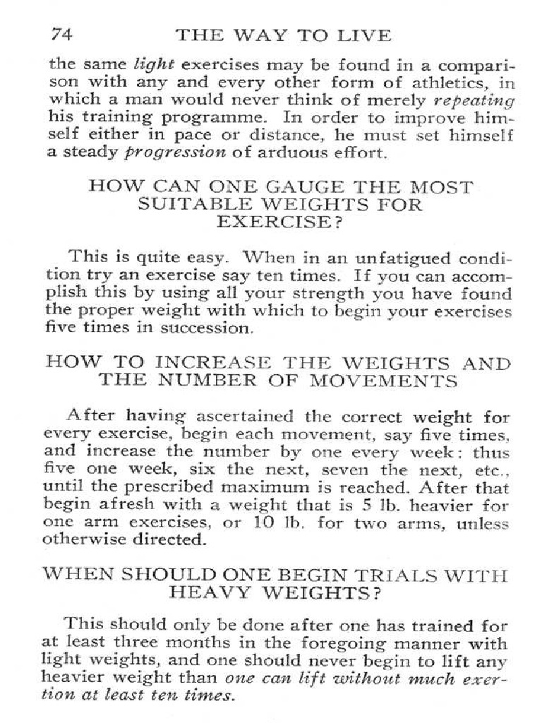 The Way To Live-2 | PDF