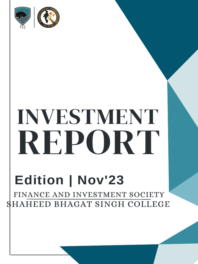 Templates For Investment Report | PDF | Investment Fund | Bonds (Finance)