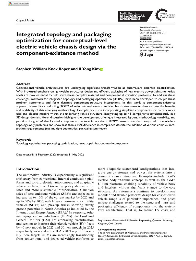 Roper Kim 2022 Integrated Topology and Packaging Optimization for Conceptual Level Electric ...