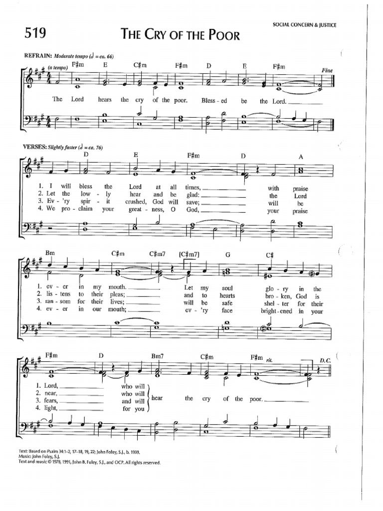 The Cry of The Poor | PDF