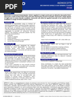 Method Statement For Skim Coat | PDF
