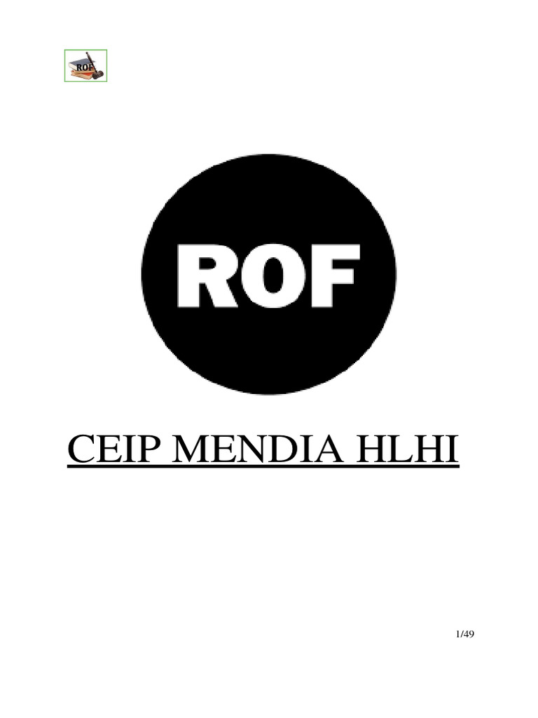 Rof Mendia Hlhi | PDF