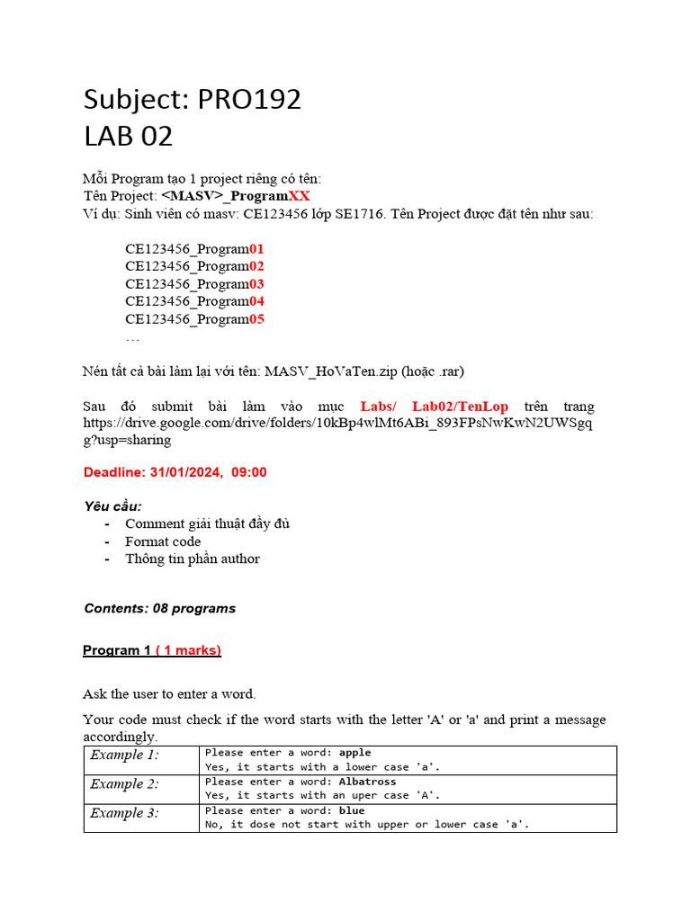 Lab 02 | PDF | Password