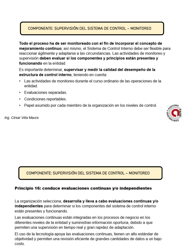 Componente - Supervision Del Sistema de Control y Monitoreo | PDF ...