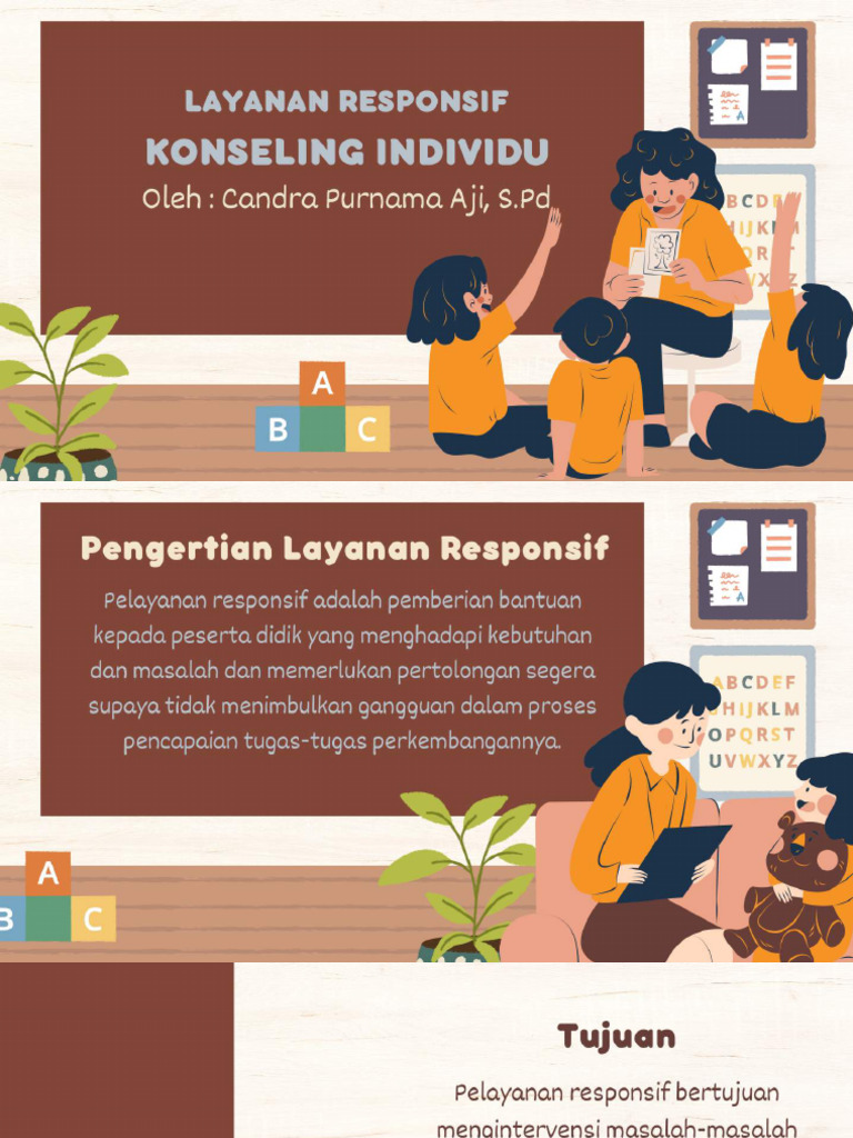 Aksi Nyata Layanan Responsif Konseling Individu - Compressed | PDF