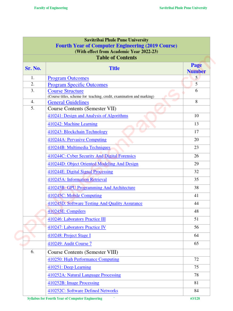 BE SyllabusComputer | PDF | Computing | Computer Engineering