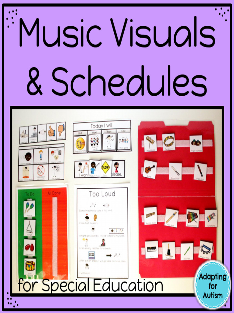 Schedules: For Special Education | PDF | Copyright | Icon (Computing)