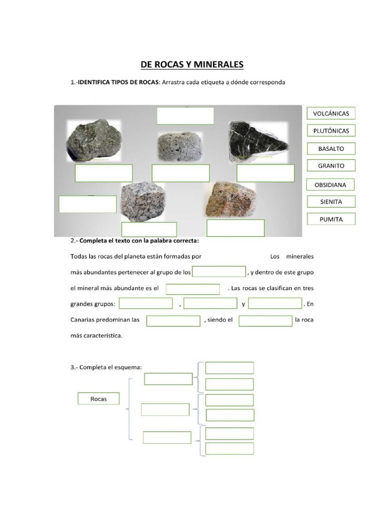 Rocas Y Minerales | PDF