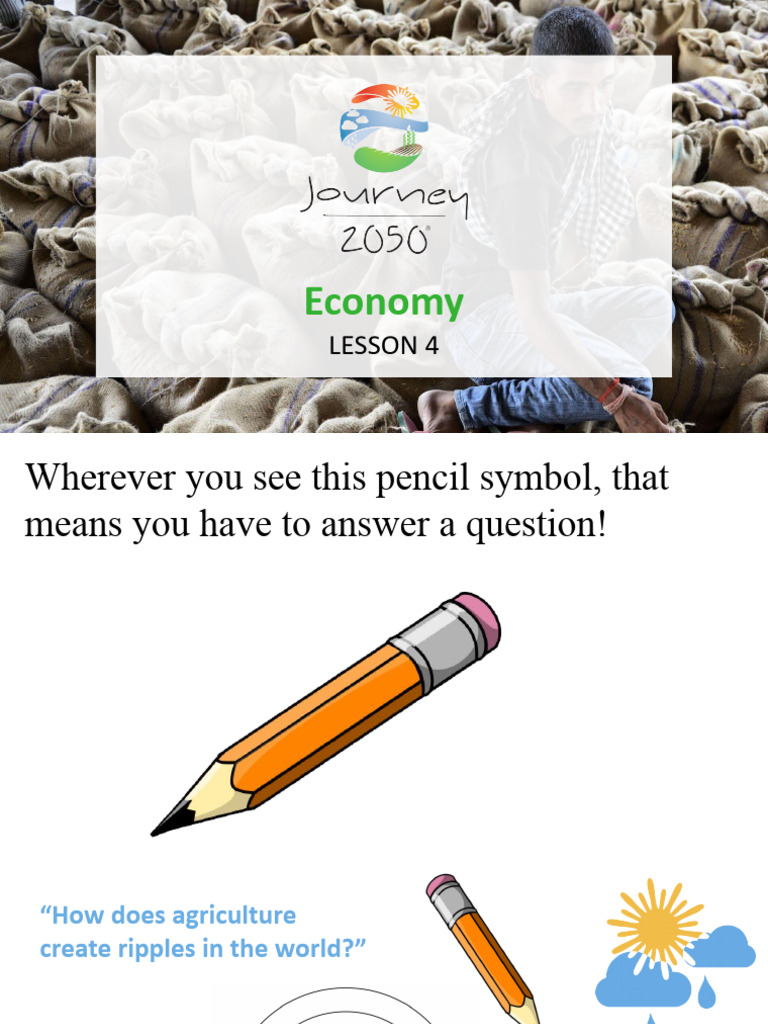 Grade 8 Economy Activity Slides: 4-J2050-Lesson 4 - Economy | PDF ...