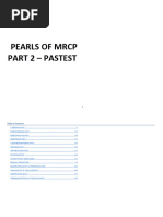 Part 1 Sample Questions MRCP | PDF | Myocardial Infarction | Hepatitis