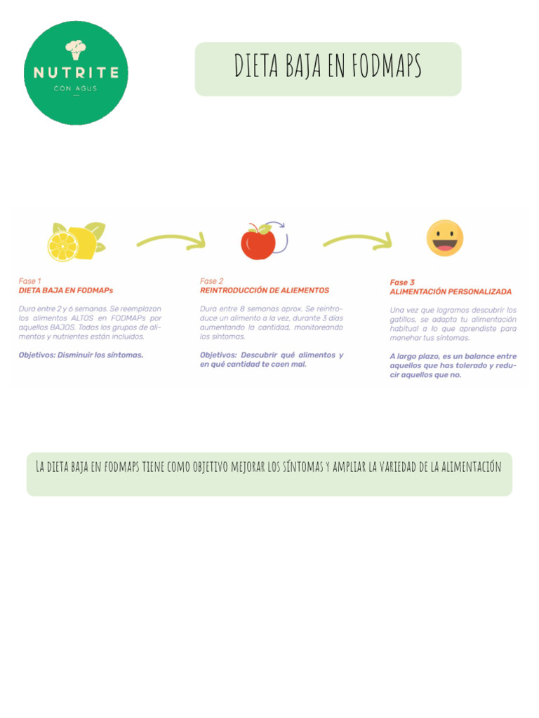 Guia FODMAPS Fase 1 | PDF