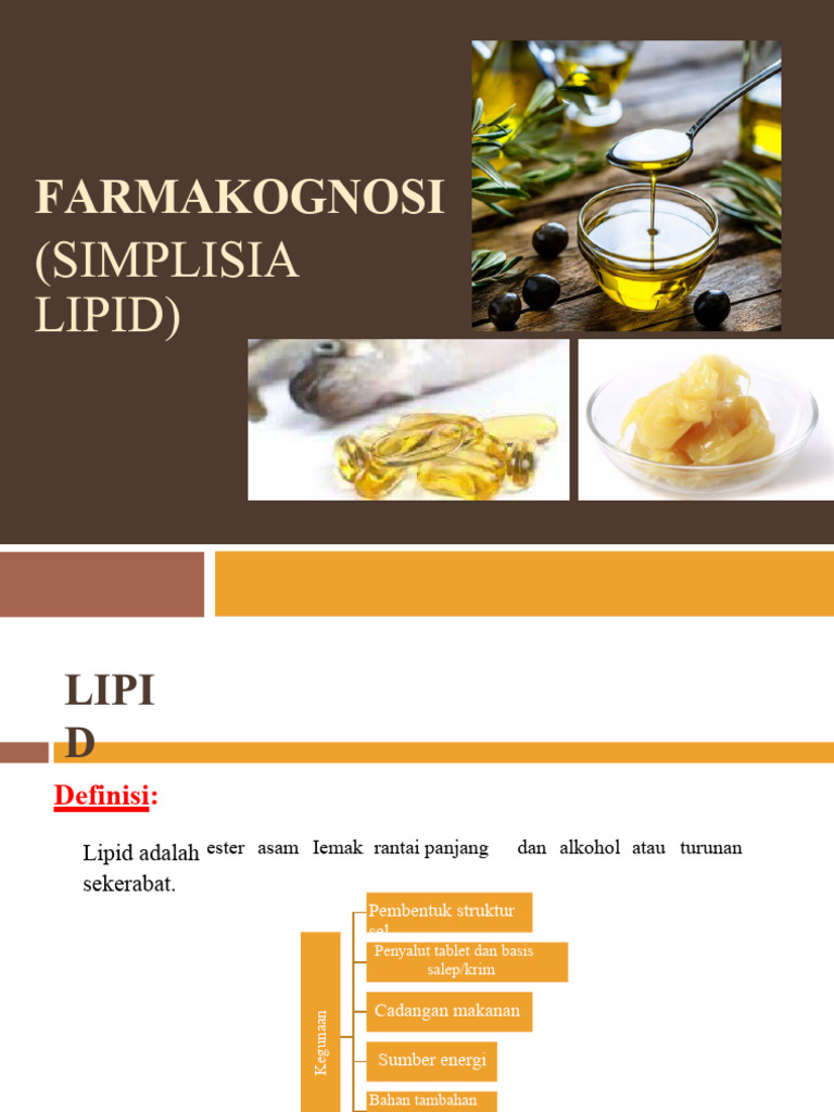 9.simplisia Yang Mengandung Lipid | PDF