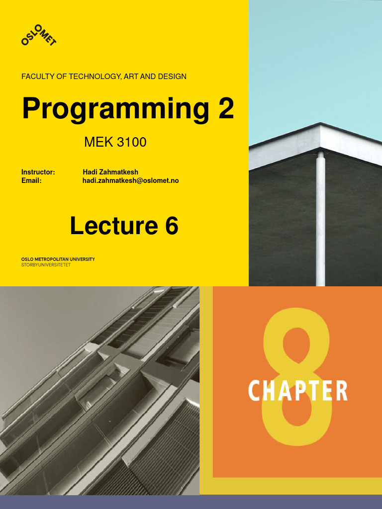 Lecture 6 Arrays And Strings Pdf Integer Computer Science 2810
