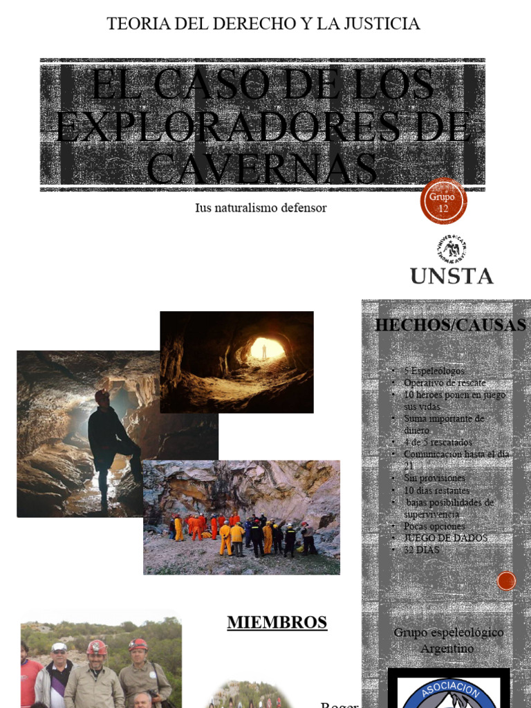El Caso de Los Exploradores de Cavernas PDF | PDF