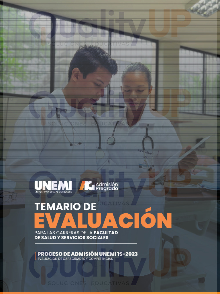 Temario Admisión UNEMI 2023 | PDF | Comunicación | Conocimiento