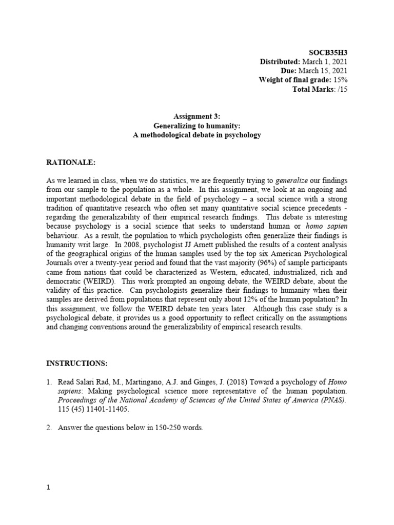 Quantitative Methods Assignment Instructions 2 | PDF | Science & Mathematics