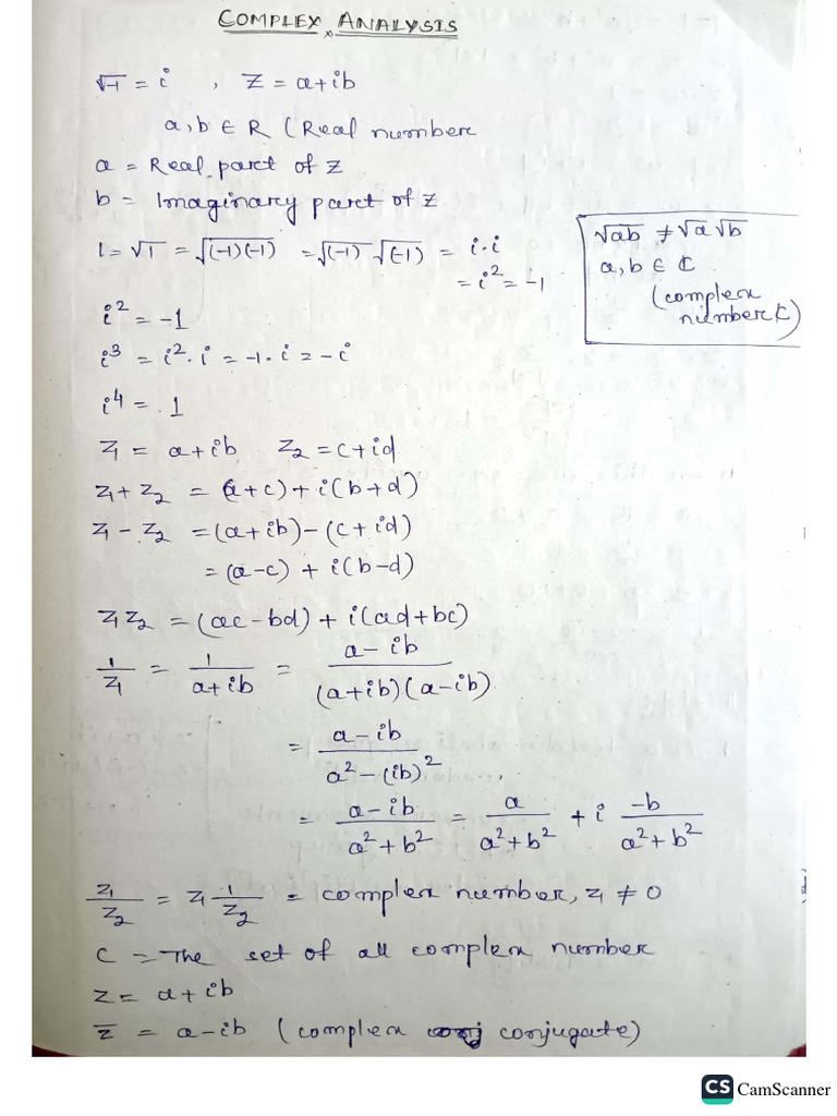 Complex Analysis | PDF
