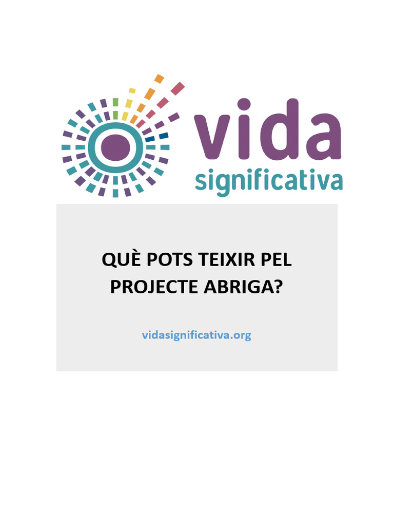 Causes Del Projecte Abriga Nou - Docx 1 | PDF