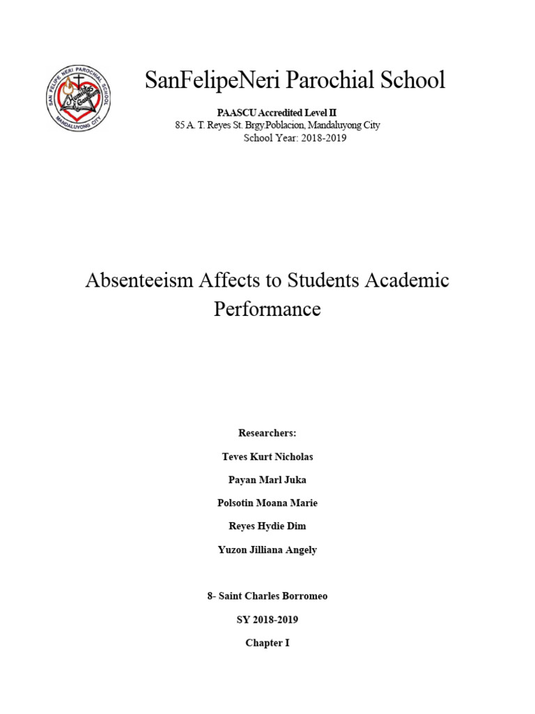 Final Action Research 2018 2019 | PDF | Adolescence | Bullying