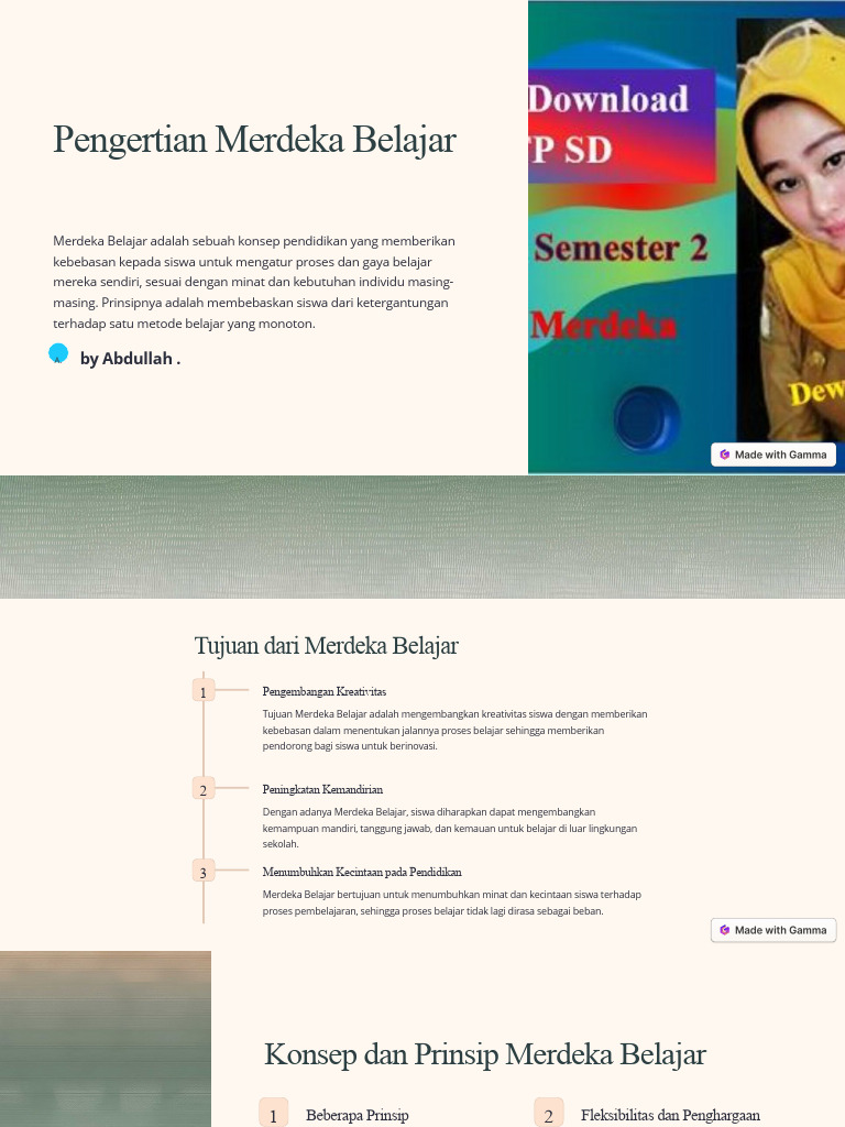 Pengertian Merdeka Belajar | PDF | Kesehatan Holistik