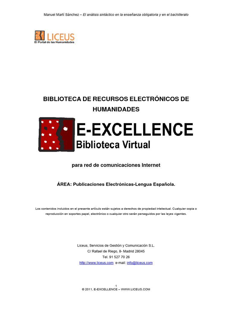 TSPGJR Iniciación Al Análisis Sintáctico | PDF | Oración (Lingüística ... TSPGJR Iniciación Al Análisis Sintáctico | PDF | Oración (Lingüística ...