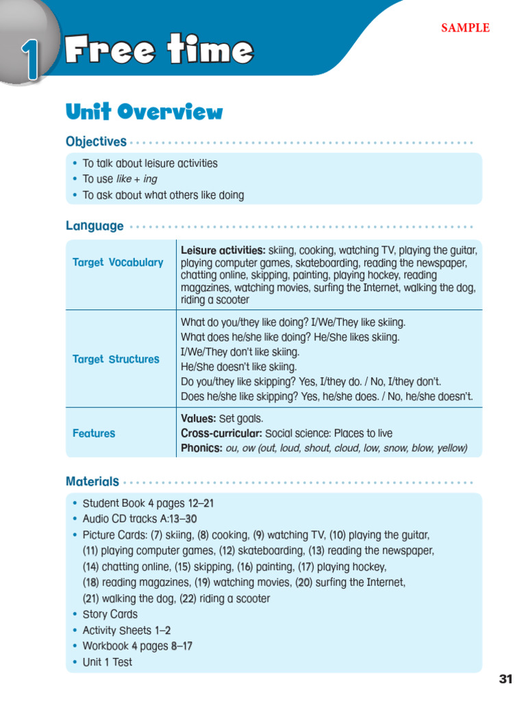ODI AmE L4 TE U1 2 | PDF