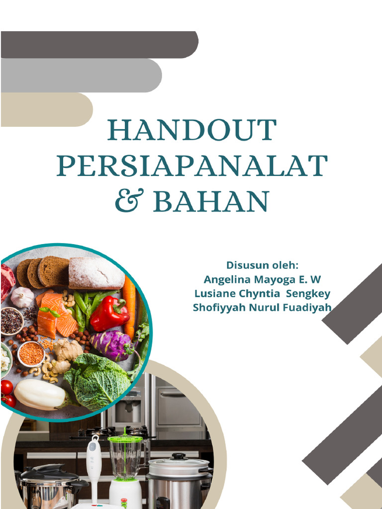 Handout Persiapan Alat Dan Bahan | PDF