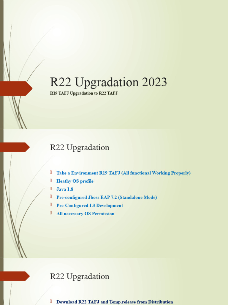 R22 Upgradation 2023 | PDF | Computing | Software