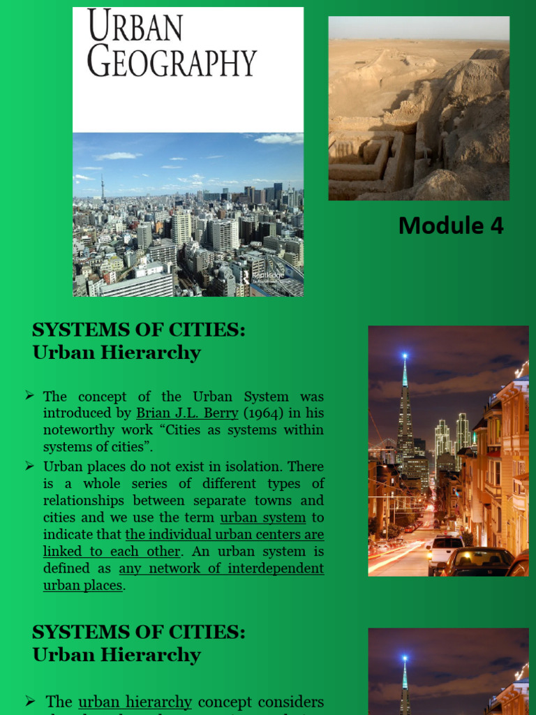 Lesson 4 Urban Geography | PDF | Urbanization | London Lesson 4 Urban Geography | PDF | Urbanization | London